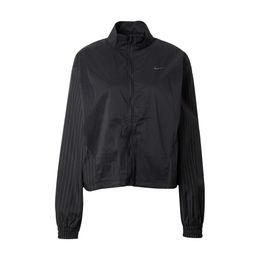Nike Sportjacke 'RUN DVN' Damen Gr&ouml;&szlig;e XS hellgrau / schwarz