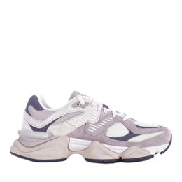 New Balance Low-Top Sneaker - Layered Suede And Mesh Sneakers - Gr. 39,5 (EU) - in Grau - f&uuml;r Damen