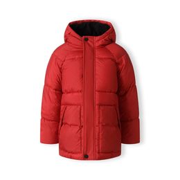 MINOTI Winterjacke Jungen Gr&ouml;&szlig;e 86/92 rot