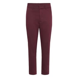 Kaffe Chinohose 'Lea' Damen Größe 36 bordeaux