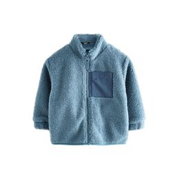 next Fleece Jacket boy Blue size 9-12 mths