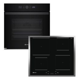 Bauknecht Backofen-Set »BAKO 920 Airfry« mit Teilauszug Set, 2 Stk. tlg. AirFry-Funktion – die gesündere Alternative zur Fritteuse schwarz Touch...