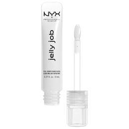 NYX Lipgloss »Professional Makeup Jelly Job Lip Gloss« transparent No filler, just jelly-gloss -pflegender Gloss für optisch vollere Lippen
