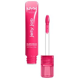 NYX Lipgloss »Professional Makeup Jelly Job Lip Gloss« pink No filler, just jelly-gloss -pflegender Gloss für optisch vollere Lippen
