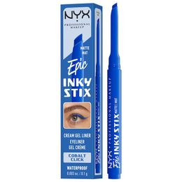 NYX Eyeliner »Professional Makeup Epic Inky Stix Cream Gel Eyeliner« blau Epic Inky Farbe in einem Stick - just click!