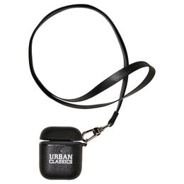 Urban Classics Edelstahlkette »Unisex Earphone Case Necklace« black onesize Schützendes Case für Ihre Kopfhörer