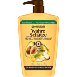 Garnier Haarshampoo »Wahre Schätze Intensiv Nährendes Shampoo Avocado-Öl« transparent Ohne Silikone, für ein natürliches Haargefühl