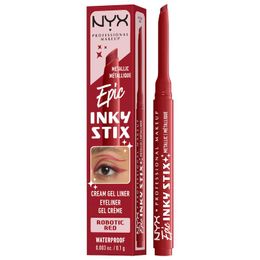 NYX Eyeliner »Professional Makeup Epic Inky Stix Cream Gel Eyeliner« rot 0 Epic Inky Farbe in einem Stick - just click!