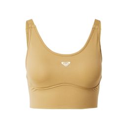 Roxy Sport-BH 'HEART ATTITUDE' Damen Gr&ouml;&szlig;e L cappuccino / wei&szlig;