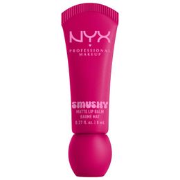 NYX Lippenbalsam »Professional Makeup Smushy Matte Lip Balm« pink Samtweiches, mattes Finish und aufbaubare Farbe
