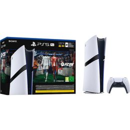 Playstation 5 Konsolen-Set »Pro 2TB – EA SPORTS FC 26 Bundle« 2 TB Pro - EA Sports FC 26 Bundle weiß/schwarz Ultraschnelle SSD: Hole mit nahezu...