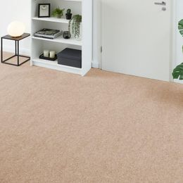 ANDIAMO Teppichboden &raquo;Milo, Nadelfilz, Made in Belgium&laquo; rechteckig 2,5 mm H&ouml;he Uni Farben, Breite 100 cm oder 200 cm, Wohnzimmer, strapazierf&auml;hig beige 