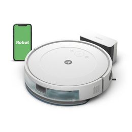 iRobot Nass-Trocken-Saugroboter »Roomba Combo Essential (Y011240) mit Wischfunktion« Saug-und Wischroboter weiß