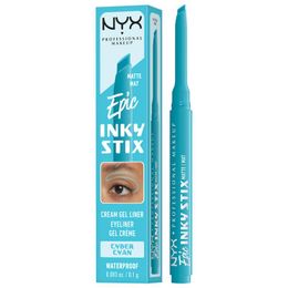 NYX Eyeliner »Professional Makeup Epic Inky Stix Cream Gel Eyeliner« blau Epic Inky Farbe in einem Stick - just click!