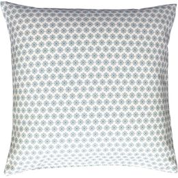 Vhg Dekokissen &raquo;Niam&laquo; Rei&szlig;verschluss, Kissenh&uuml;lle ohne F&uuml;llung, 1 St&uuml;ck, Ornamente petrol + Ornamente Obermaterial: 100% Polyester B/L: 40 cm x 40 cm