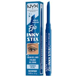 NYX Eyeliner »Professional Makeup Epic Inky Stix Cream Gel Eyeliner« blau Epic Inky Farbe in einem Stick - just click!