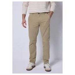 Chinohose Street One MEN, Damen, Gr. 34, L&auml;nge 32, braun (almond braun), Web, 98% Baumwolle, 2% Elasthan, unifarben, normal normal, Hosen Chinohose, aus Baumwolle mit Stretchanteil