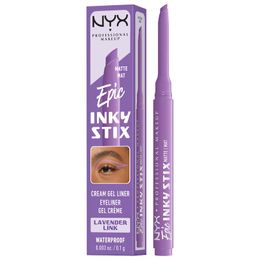 NYX Eyeliner »Professional Makeup Epic Inky Stix Cream Gel Eyeliner« lila Epic Inky Farbe in einem Stick - just click!