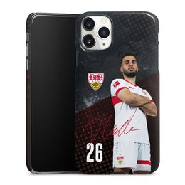 DeinDesign iPhone 11 Pro Max Handy Premium Case Smartphone Handyh&uuml;lle Schutzh&uuml;lle gl&auml;nzend Vfb Stuttgart Deniz Undav Official Licensed Product Premium Case