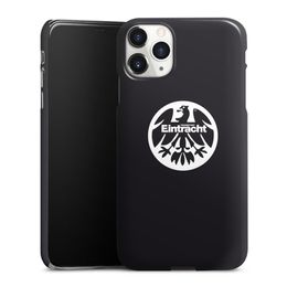 DeinDesign iPhone 11 Pro Max Handy Premium Case Smartphone Handyh&uuml;lle Schutzh&uuml;lle gl&auml;nzend Eintracht Frankfurt Logo Eagle Premium Case