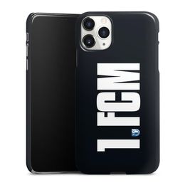 DeinDesign iPhone 11 Pro Max Handy Premium Case Smartphone Handyh&uuml;lle Schutzh&uuml;lle gl&auml;nzend Official Licensed Product 1. Fcm 1. Fc Magdeburg Premium Case