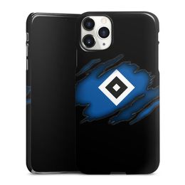 DeinDesign iPhone 11 Pro Max Handy Premium Case Smartphone Handyh&uuml;lle Schutzh&uuml;lle gl&auml;nzend Official Licensed Product Hsv Hamburger Sv Premium Case