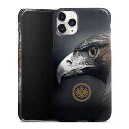 DeinDesign iPhone 11 Pro Max Handy Premium Case Smartphone Handyh&uuml;lle Schutzh&uuml;lle gl&auml;nzend Official Licensed Product Eintracht Frankfurt Eagle Premium Case