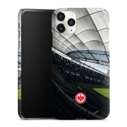 DeinDesign iPhone 11 Pro Max Handy Premium Case Smartphone Handyh&uuml;lle Schutzh&uuml;lle gl&auml;nzend Eintracht Frankfurt Official Licensed Product Stadium Premium Case