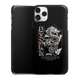 DeinDesign iPhone 11 Pro Max Handy Premium Case Smartphone Handyh&uuml;lle Schutzh&uuml;lle gl&auml;nzend Ocean Dragon Japan Premium Case
