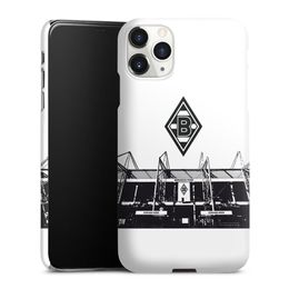 DeinDesign iPhone 11 Pro Max Handy Premium Case Smartphone Handyh&uuml;lle Schutzh&uuml;lle gl&auml;nzend Borussia M&ouml;nchengladbach Die Fohlen Stadium Premium Case