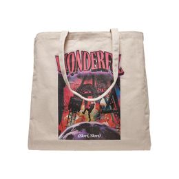 MisterTee Umhängetasche »Unisex Wonderful Oversize Canvas Tote Bag« offwhite
