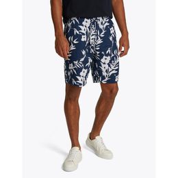 Tommy Hilfiger Shorts »HARLEM PO LINEN PRINT SHORT« mit Allover Print Night Sky 40 - N-Gr N-Gr 40 Sommershorts von Tommy Hilfiger