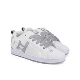 DC Shoes Sneaker »Court Graffik Sq« White/Grey 11,5(45) 11,5(45) Leder-, Nubukleder- oder Wildlederobermaterial...