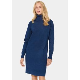Saint Tropez Strickkleid »U6801, MilaSZ Rollneck Dress« Regular fit, Viskosemischung Titan Melange XL (42) - N-Gr N-Gr XL (42) Pflegeleichte...