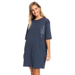 Roxy Shirtkleid &raquo;Easy To Wear&laquo; blau L - US-Gr&ouml;&szlig;en US-Gr&ouml;&szlig;en L Stoff: Baumwoll-Jersey-Stoff [160 g/m2]
