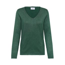 Saint Tropez Strickpullover »MilaSZ LS V-Neck Pullover« Regular fit, Viskosemischung June Bug Melange S S Casual Pullover von Saint Tropez