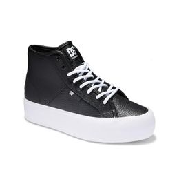 DC Shoes Sneaker »Manual Hi Wnt« Black/White 10,5(42,5) 10,5(42,5) Lederobermaterial