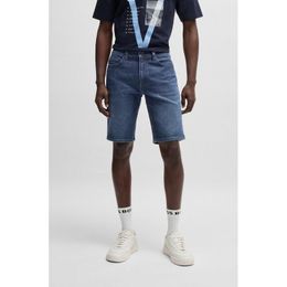 BOSS Orange Shorts »Delaware« mit Lederbadge und Coinpocket Navy419 36 - N-Gr N-Gr 36 Shorts von BOSS Orange Menswear
