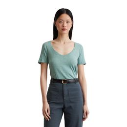 Marc O'Polo MARC O'POLO T-Shirt pure teal L L V-Shirt von Marc O'Polo