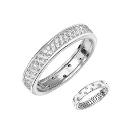 Firetti Fingerring »Schmuck Geschenk Silber 925 Silberring versch. Tragevarianten« Made in Germany - mit Zirkonia (synth.)...
