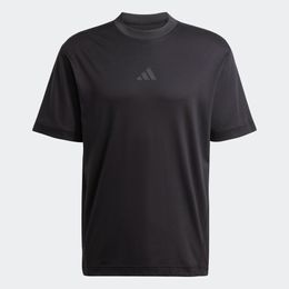 adidas Sportswear Performance Shirt 'City Escape' male size M Black / Off white