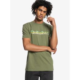 Quiksilver T-Shirt »Primary Colours« Four Leaf Clover L L Stoff: leichter Baumwoll-Jersey [160 g/m2]