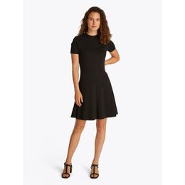 Tommy Hilfiger A-Linien-Kleid »MODERN F&F KNEE DRESS« in Knielänge Black S (36) - N-Gr N-Gr S (36) Kleid von Tommy Hilfiger