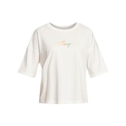 Roxy T-Shirt &raquo;Easy And Basic&laquo; wei&szlig; XXS XXS &Auml;rmel: kurz&auml;rmlig