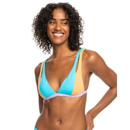 Roxy Triangel-Bikini-Top »Colorblock Party« Bachelor Button M - Cup B Cup B M Material: Mischgewebe aus recyceltem Nylon...