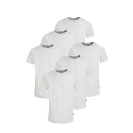 Jockey American-Shirt »American T-Shirt« 6er Pack, flache Nähte, Relaxed Fit, Single-Jersey, kurze Ärmel White M M Herren T-Shirt von Jockey