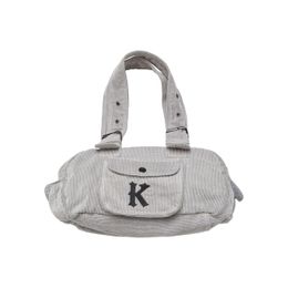 Umhängetasche Karl Kani "Karl Kani KKEmbroidery Corduroy Shoulder Bag", Damen, Gr. onesize, braun, Baumwolle, Taschen