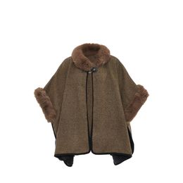 Osha Cape female Brown size M