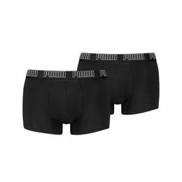 Puma Hipster »MEN EVERYDAY TRUNKS 2P« Packung, 2er-Pack, mit kontrastfarbigem Webbund black XL XL Unterhose von Puma