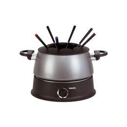 Tefal Elektro-Fondue "EF3000.10"edelstahlfarben, Fondues, 6 w&auml;rmeisolierte Fondue-Gabeln